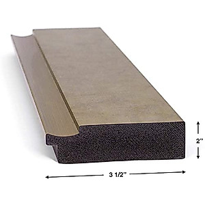 Deco TV Frames - Contemporary Bronze Smart Frame Compatible ONLY with Samsung The Frame TV (55", Fits 2021-2023 Frame TV)