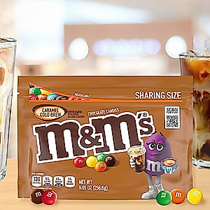 M&M'S CARAMEL COLD BREW STAND UP POUCH 9.05
