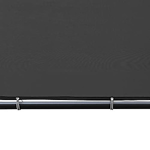 vidaXL Gazebo with Slanted Roof Garden Outdoor Sunshade Patio Party Tent Camping Canopy Wedding Marquee Pavilion Sun Shelter Beige 0.6 oz/ft²