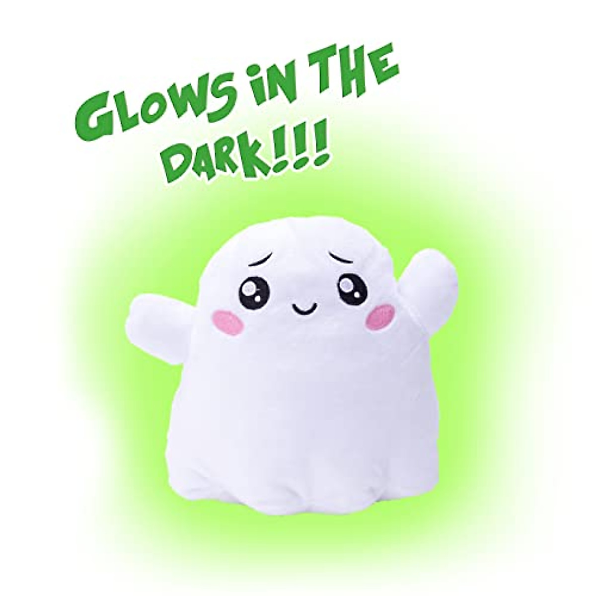 LankyBox Giant Mystery Box: Wearable Boxy case, 2 Figures, one 6” Glow-in-The-Dark Plush, a Squishy , pop-it Fidget Toy, Canny with pop-Out Sticky, and 3 Stickers