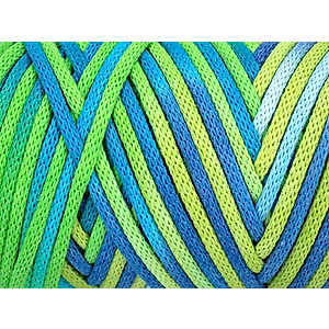 250 gr ICE YARNS Macrame VISCOT Color 3MM (60% Cotton 40% Viscose) Yarn Green Shades Blue Lilac