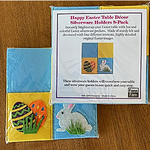 Easter Silverware Holder 8 Pack