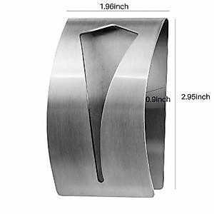 4 Pieces Self Adhesive Towel Hook Holder Grabber, Kitchen Dish Towel Holder, Stainless Steel Kitchen Dish Wall Mount Non-Drilling Towel Hook Tea Towel Holders for Kitchen Bathroom
