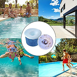 10 PCS Pool Skimmer Filter Socks, Fine Mesh Scum Pool Filter Socks Nets Reusable Pool Spas Filter Protector Savers for Filters, Baskets and Skimmers