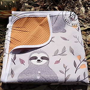 BABYBOET Splat Mat for Baby – Under High Chair Floor Mat Protects Wood, Vinyl and Carpet from Spills – Waterproof 4 Layer Baby Mat with Anti-Skid Backing Deters Bunching and Sliding (51” x 51”)