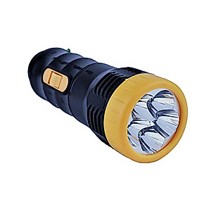 Beastron Bug Zapper Electric Fly 3000V USB Rechargeable, Mosquito Racquet Killer Racket with LED Light & 2 Layer Mesh (Large Size), yellow