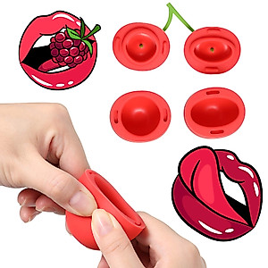 Lips Enhancer Plumper Tool Device Quick Lip Plumper Bigger Mouth Lip Plumping Device Enhancer Lips Enlargement Tools Lip Trainer for Women Girls