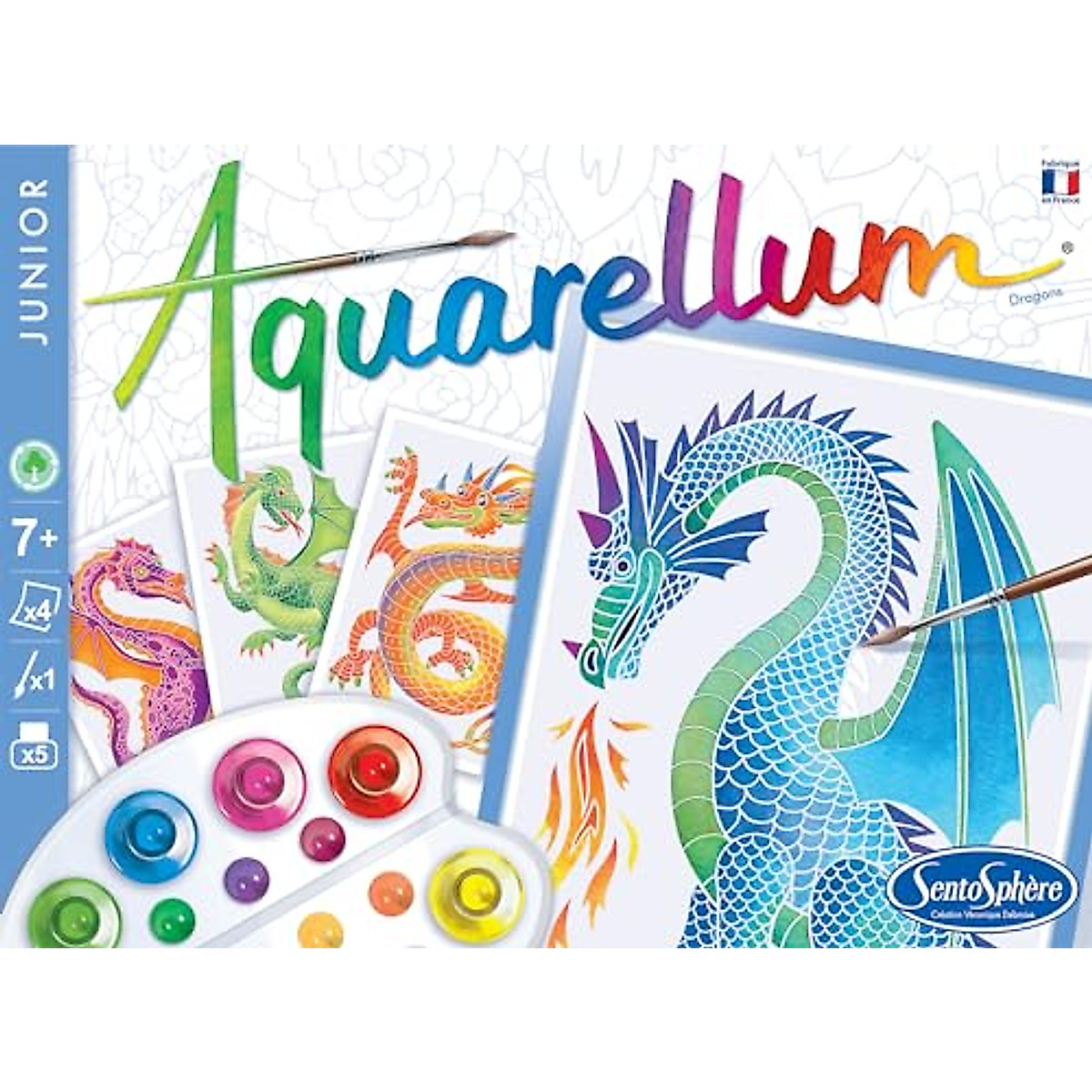 Sentosphère Aquarellum Junior - Dragons