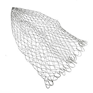 Carp Fishing Net Mesh Landing Net Fly Fishing Replacement Dia 40/50/60cm (60)