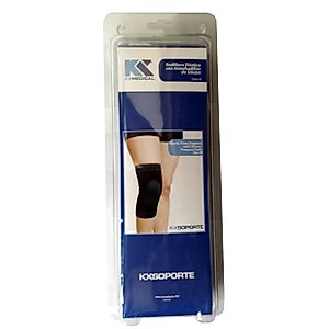 Elastic Knee Support Brace with Silicone Patella Protector Comfortable Elastic Adjustable Pain Relief for Sports, Joint Pain, Arthritis and Injury Recovery Weightlifting Power Lifting - (XL)