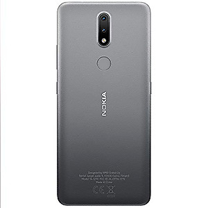 Nokia 2.4 | Android 10 | Unlocked Smartphone | 2-Day Battery | Dual SIM | 3/64 GB | 6.5-Inch Screen | Charcoal