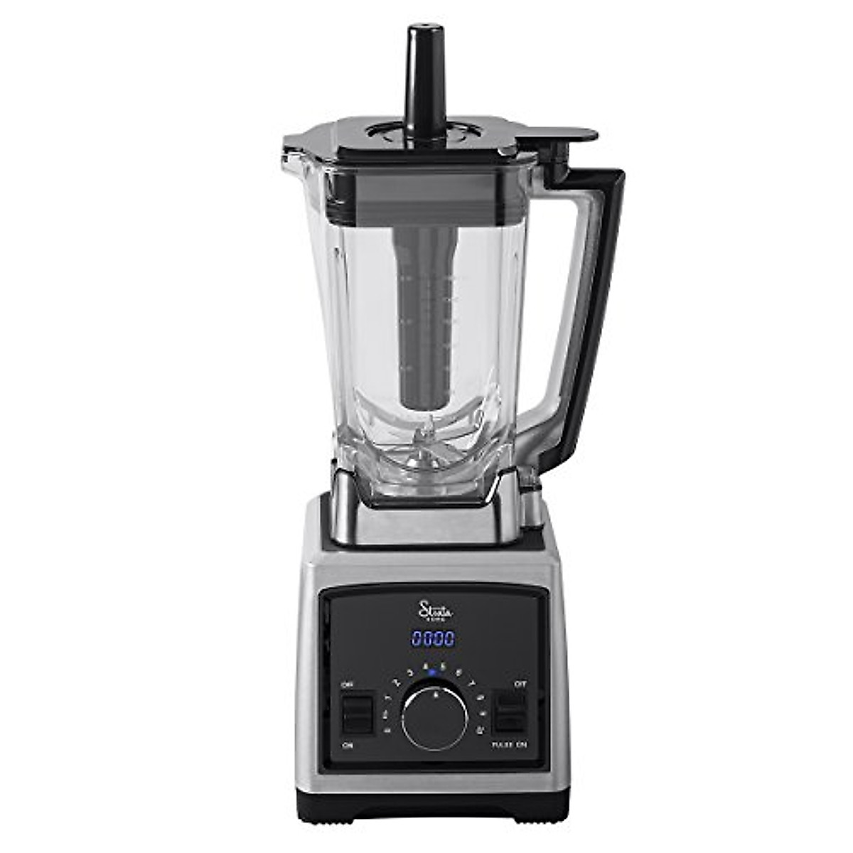 Monoprice Pro High Powered Blender With 6 Stainless Steel Blades, 2 Liter Capacity, 1450 Watts, 25000 rpm Motor, BPA Free And Dishwasher Safe From Strata Home Collection