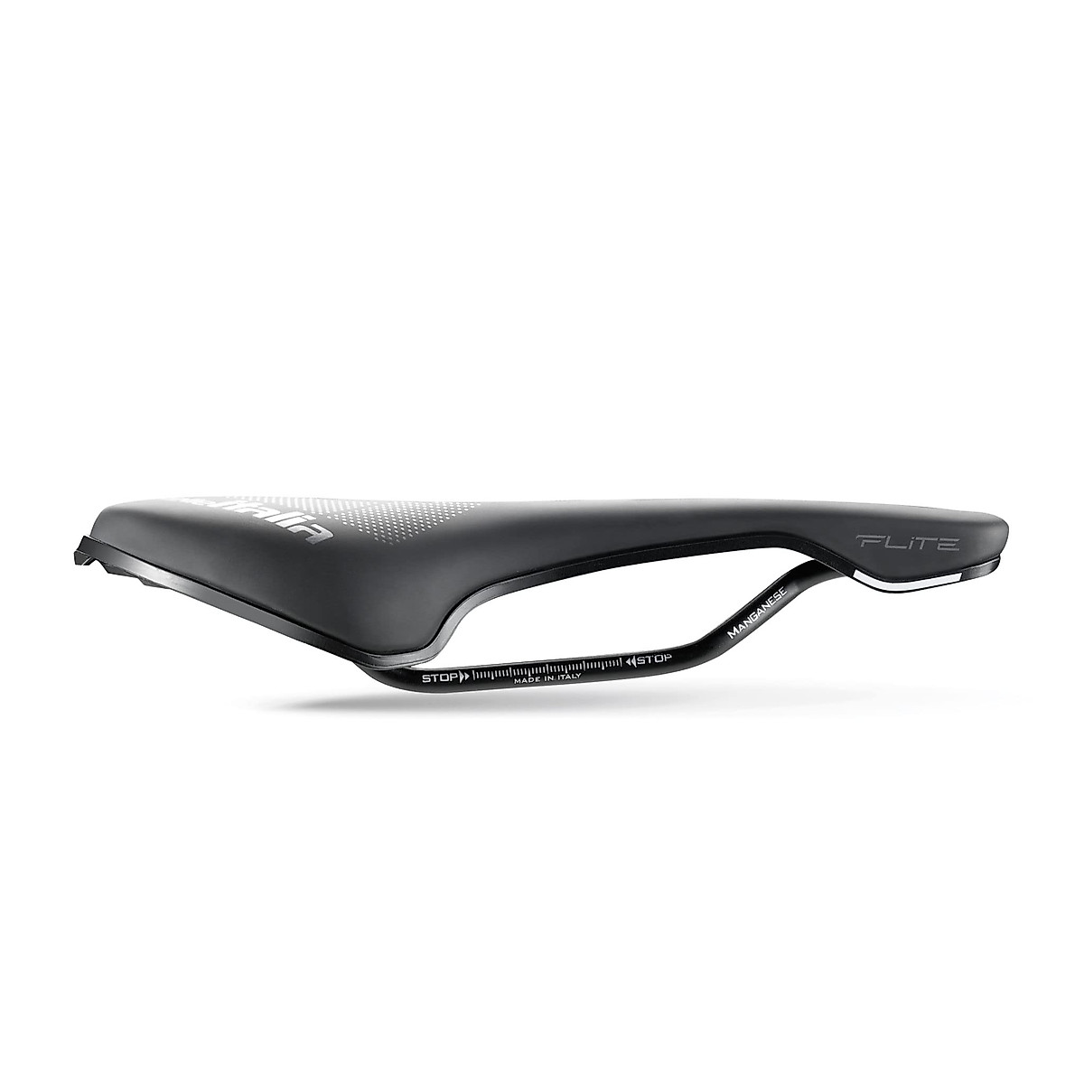 Selle Italia Flite Boost TM, L, Road, MTB, and Gravel Bike Saddle - for Men and Women, Short Nose Racing Seat, 248 x 130mm, 235g