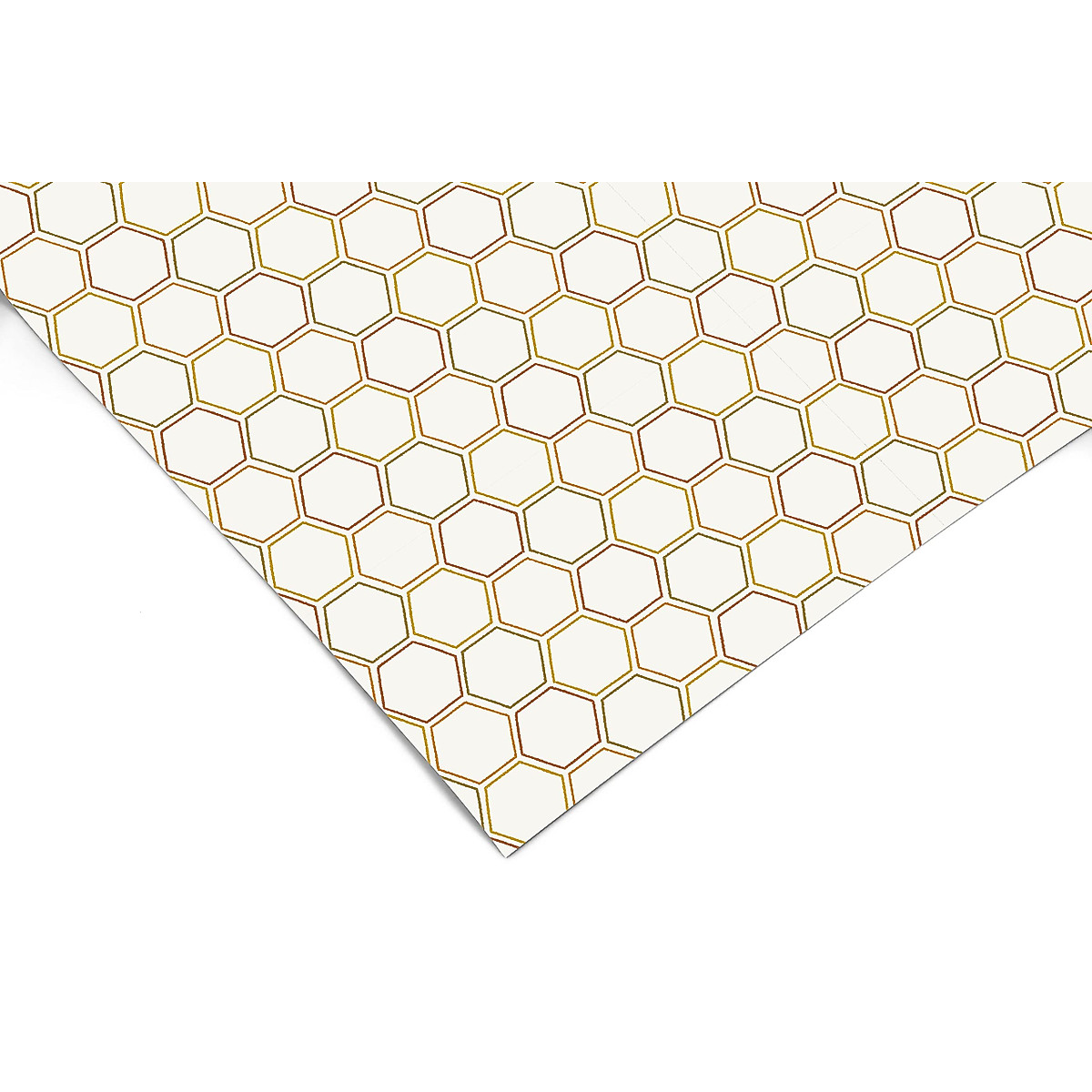 Honeycomb Pattern Contact Paper | Shelf Liner | Drawer Liner | Peel and Stick Paper 1361 12in x 96in (8ft)