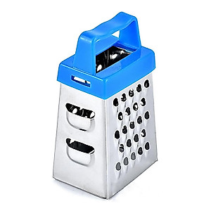 GOODFEER Mini Cheese Grater, 3 Pieces Stainless Steel Small Box Graters For Kitchen Slicer Cheese/Ginger/Vegetable,Pack of 3