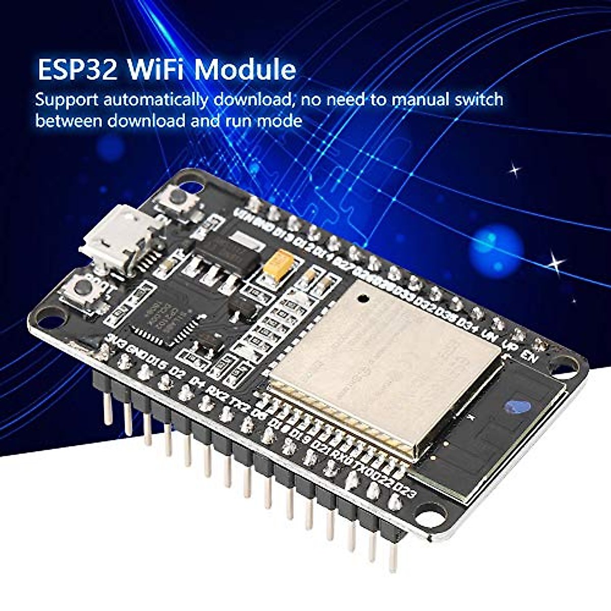 ESP32 Development Board,Wireless WiFi Dual Core Development Module Replacement for IOT