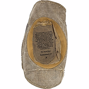 Real Deal Brazil Original Recycled Tarp Hat, Medium (22 in.), Handcrafted in Brazil