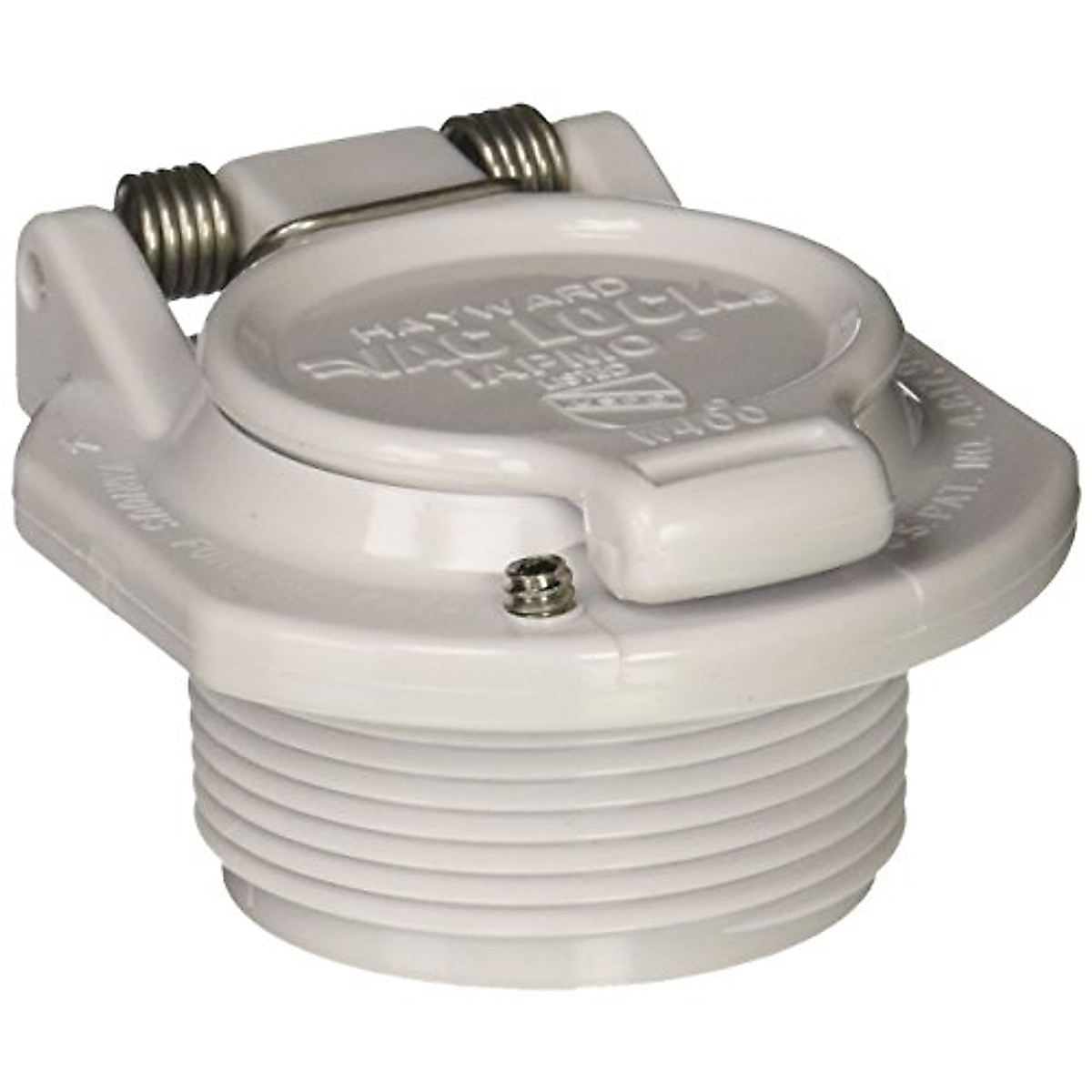 Hayward W400BWHP White Free Rotation Vacuum Lock Safety Wall Fitting Replacement for Hayward Navigator Pool Cleaners