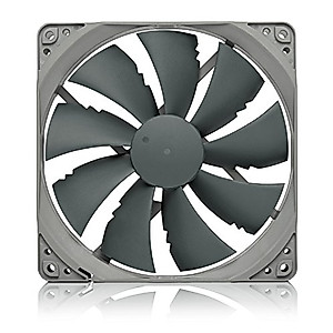 Noctua NF-P14s redux-1500 PWM, High Performance Cooling Fan, 4-Pin, 1500 RPM (140mm, Grey)for Desktop
