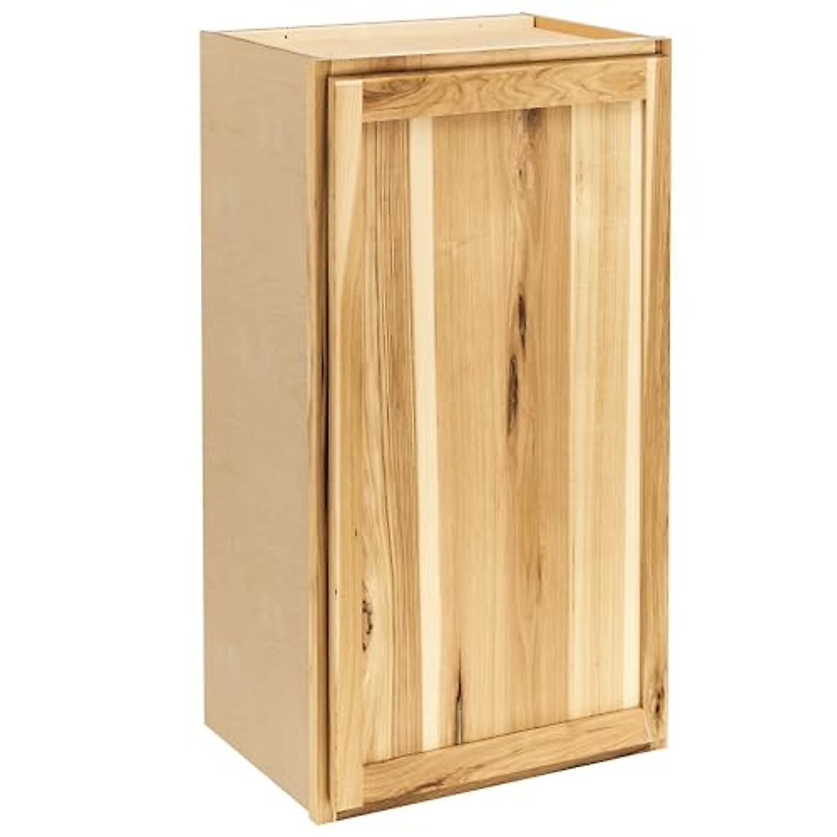 Quicklock RTA (Ready-to-Assemble) 30" Tall Wall Kitchen Cabinets - Shaker Style | 100% Hardwood | Made in America | Soft Close Hardware (Rustic Hickory, 12" D x 24" W x 30" H)