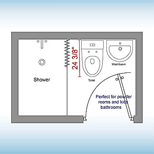 WOODBRIDGEE T-0031 Short Compact Tiny Dual Flush 1.28 GP One Piece Toilet with Soft Closing Seat,1000 Gram MaP Flushing Score Small Toilet,White