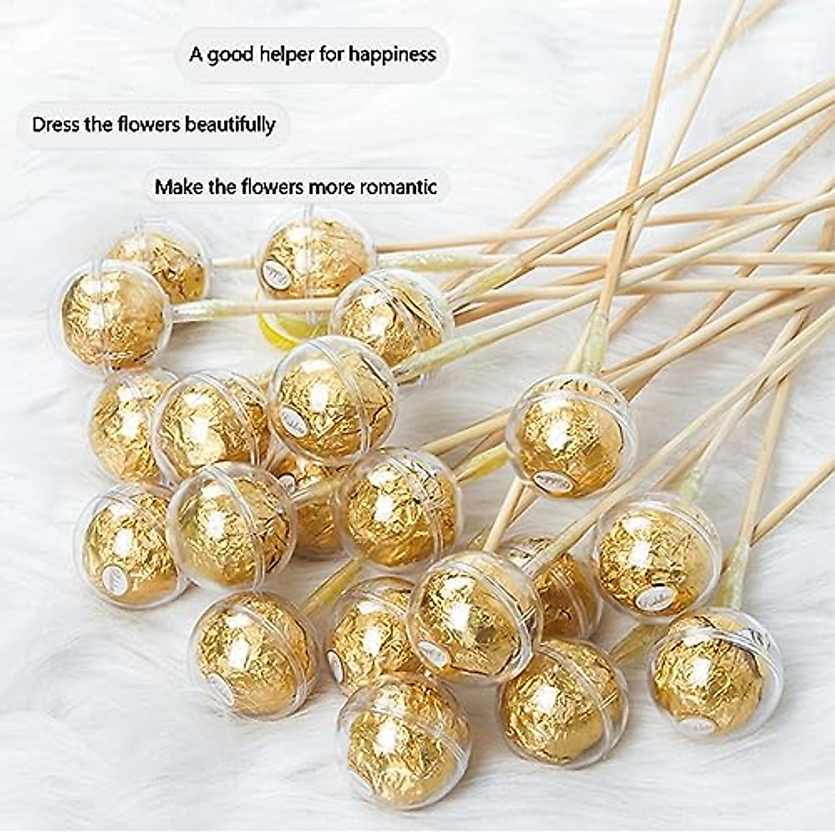 DOERDO 100pcs Clear Chocolate Box Holder Plastic Chocolate Candy Cups Mini Cupcake Muffin Holders for Valentine Day Birthday Party Supplies, 4x4CM