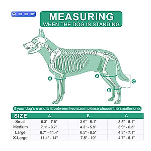 Generic Large Breathable Dog Knee Brace for Torn ACL Legs - Easy to Use, Neoprene Dog Leg Braces for Back Leg - ACL Brace for Dogs, Helps Reduce Pain and Heal Injuries