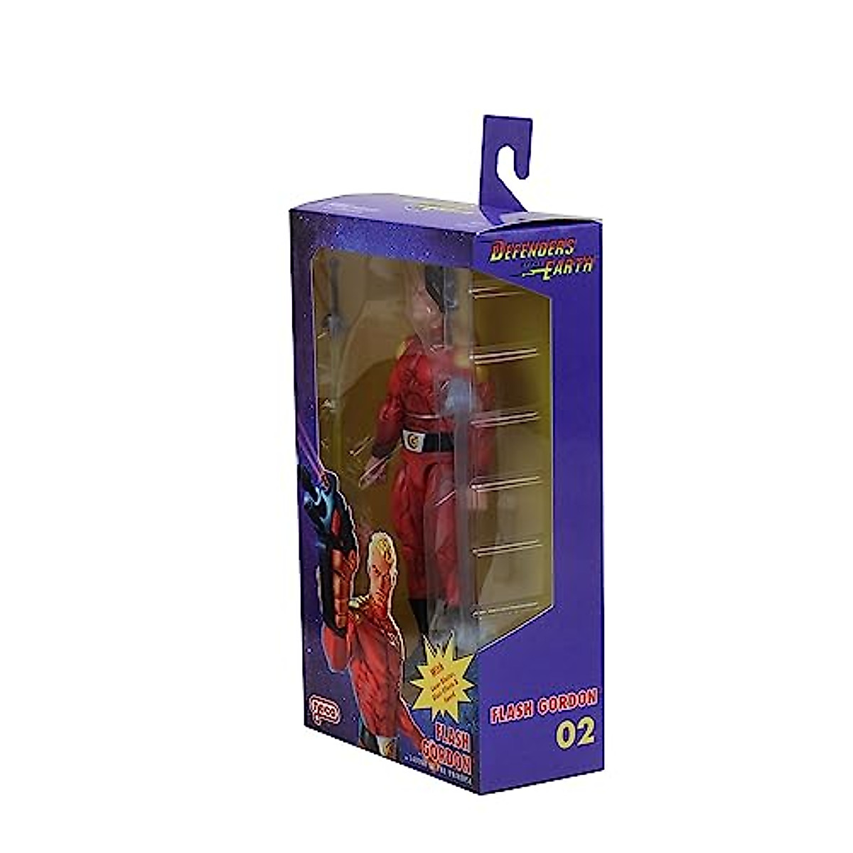 NECA King Features – Defenders of The Earth Series - Flash Gordon - 7” Scale Action Figure