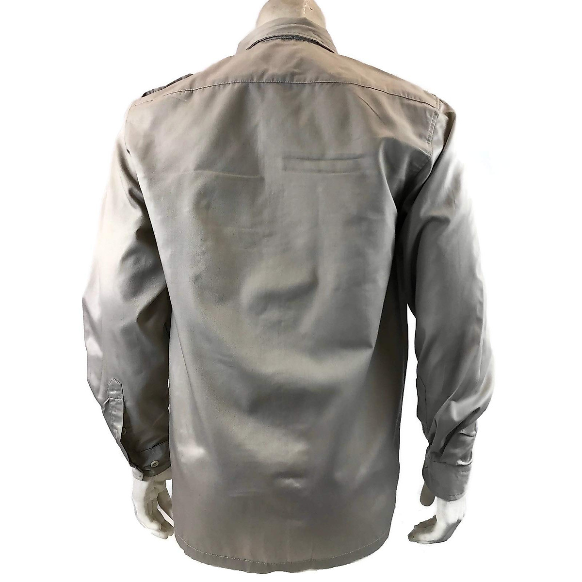 Indiana Jones Shirt Safari Raiders Costume (M) Khaki