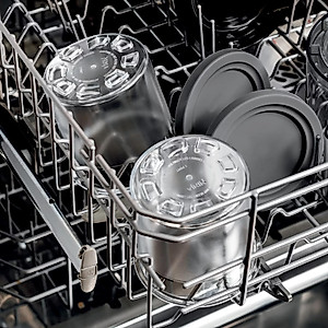 Containers Replacement for Ninja Creami 4 Pack Ice Cream Containers Sealed Creami Containers with Lid Pints Containers Compatible with NC301 NC300 NC299AMZ