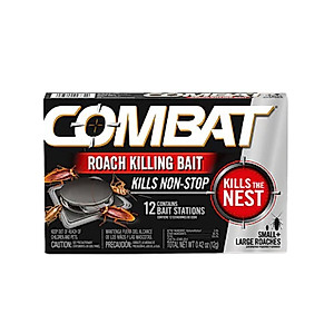 Maxforce Select Roach Kill Kit – 4 Tubes German Roach Killer Gel, Roach Killing Bait Stations 12 Count – Premium Chemical Resistant USA-Supply Gloves | USA Supply Pest ID Card