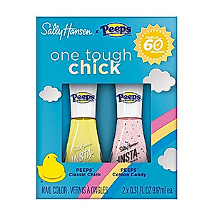 Sally Hansen Insta-Dri x PEEPS® Nail Polish Collection - PEEPS® One Tough Chick Duo Pack, 0.31 fl oz