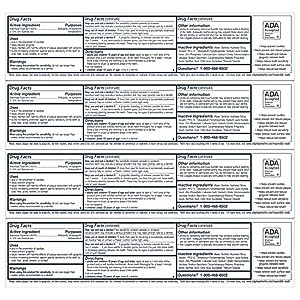 Colgate Total Clean Mint Toothpaste, 10 Benefits, No Trade-Offs, Freshens Breath, Whitens Teeth and Provides Sensitivity Relief, Clean Mint Flavor, 4 Pack, 5.1 Oz Tubes