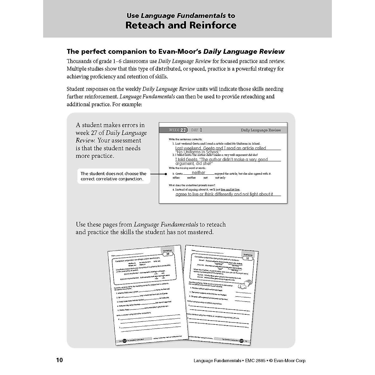 Evan-Moor Language Fundamentals, Grade 5
