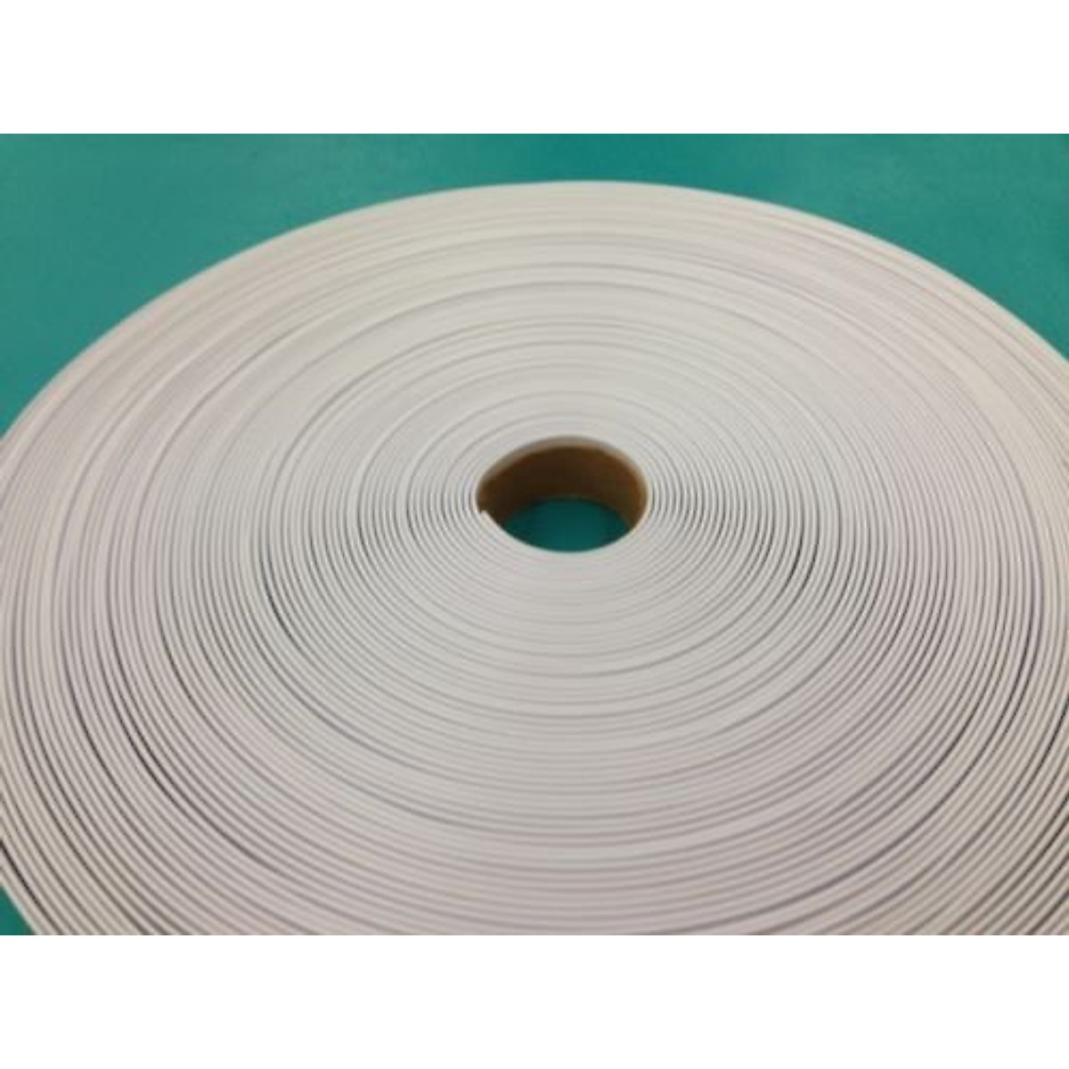 NickHouse 1.5" Vinyl Chair Strapping Outdoor Patio Furniture Repair 20' Matte Finish (White) + 20 Rivets!