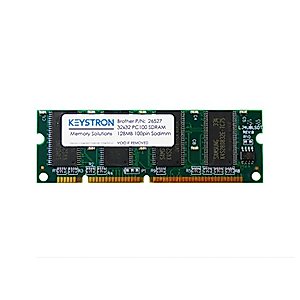 128MB 100pin PC100 SDRAM DIMM Printer Memory for Brother HL-5170DN, HL-5170 DNLT, HL-6050, HL-6050D, HL-6050DN, HL-6050 DW