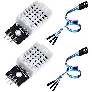 RedTagCanada DHT22 AM2302 Digital Hygrometer Temperature and Humidity Monitor Sensor Module with with Dupont Wires Cables Replace SHT11 SHT15 for Arduino P2 P3 Electronic Practice DIY (2)