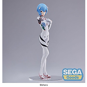 Sega Neon Genesis Evangelion: Rei Ayanami Hand Over/Momentary White (Tentative Name) (3.0+1.0) Thrice Upon a Time SPM Figure