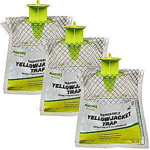 RESCUE! Disposable Yellowjacket Trap - East of The Rockies - 3 Traps