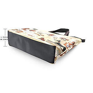 WIHVE Tote Bag Ancient Egypt Egyptian Character Shoulder Handbag Travel Beach Bags