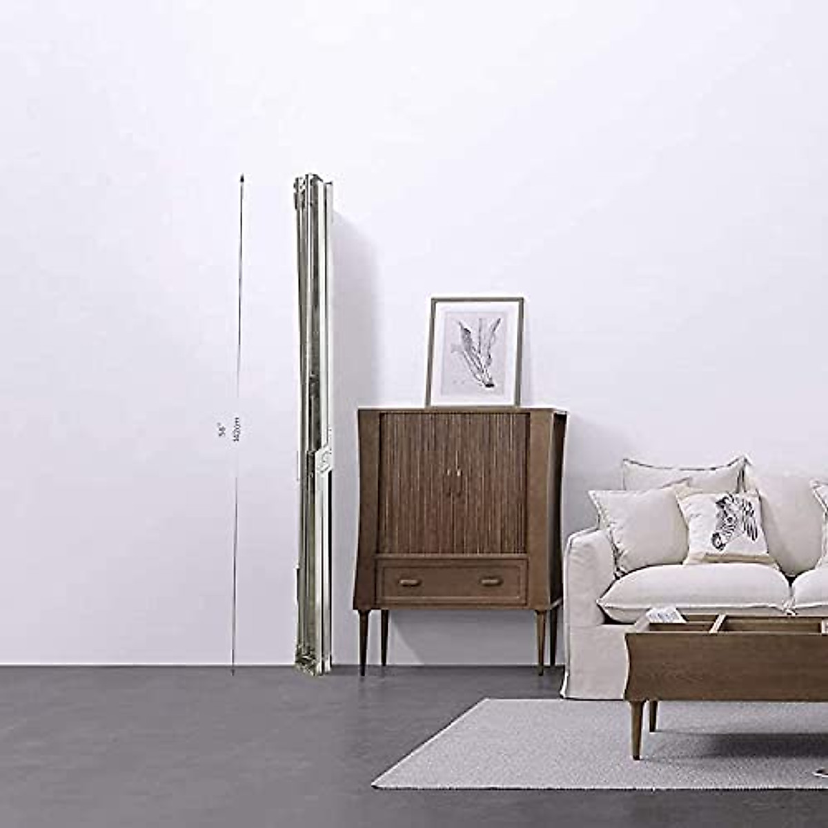 AUGMIRR Clothes Drying Racks Outdoor, 81 Inches Updated Version,Stainless Steel Laundry Drying Rack for Indoor Outdoor and The Balcony,Length Adjustable Saves Space,with Windproof Hooks