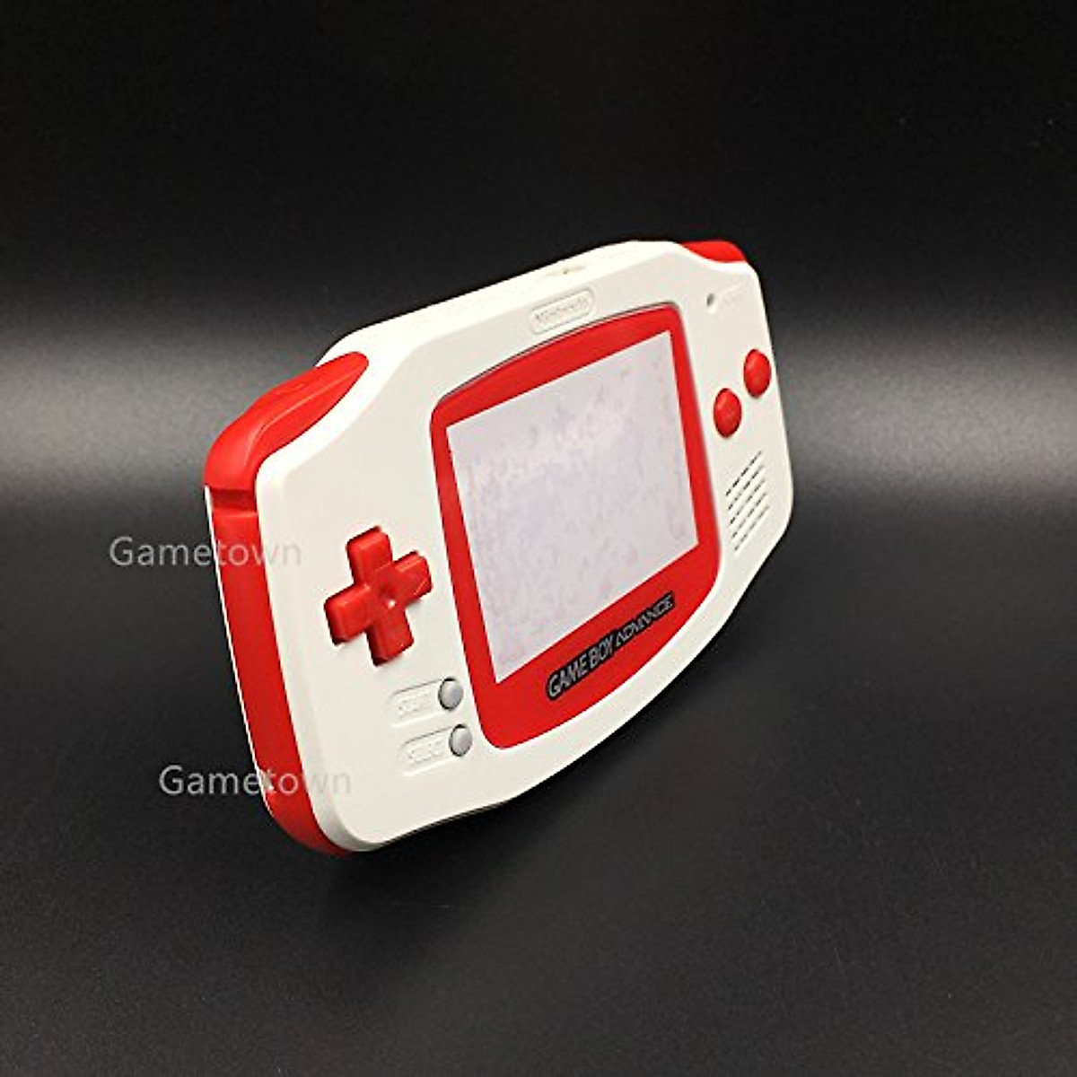 New Customized Version Full Housing Shell Case Cover Pack for Nintendo Gameboy Advance GBA Repair Part White&Red.