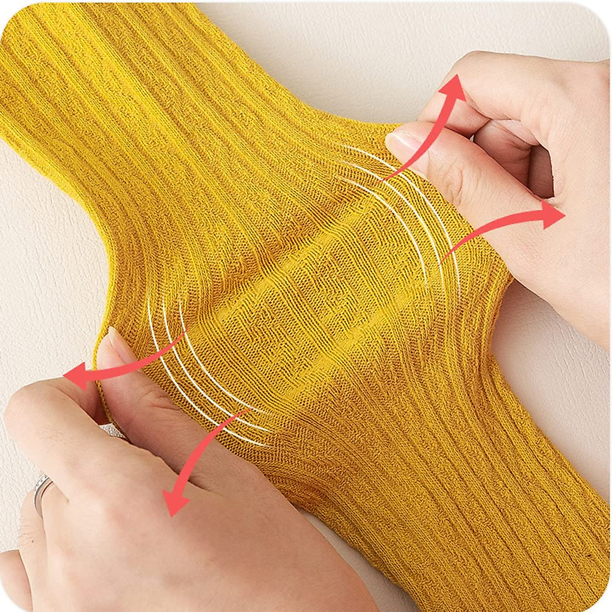 Bafeicao 5 Pack Toddler Baby Girls Tights Cable Knit Leggings Stockings Little Girl Cotton Pantyhose, 4-5T