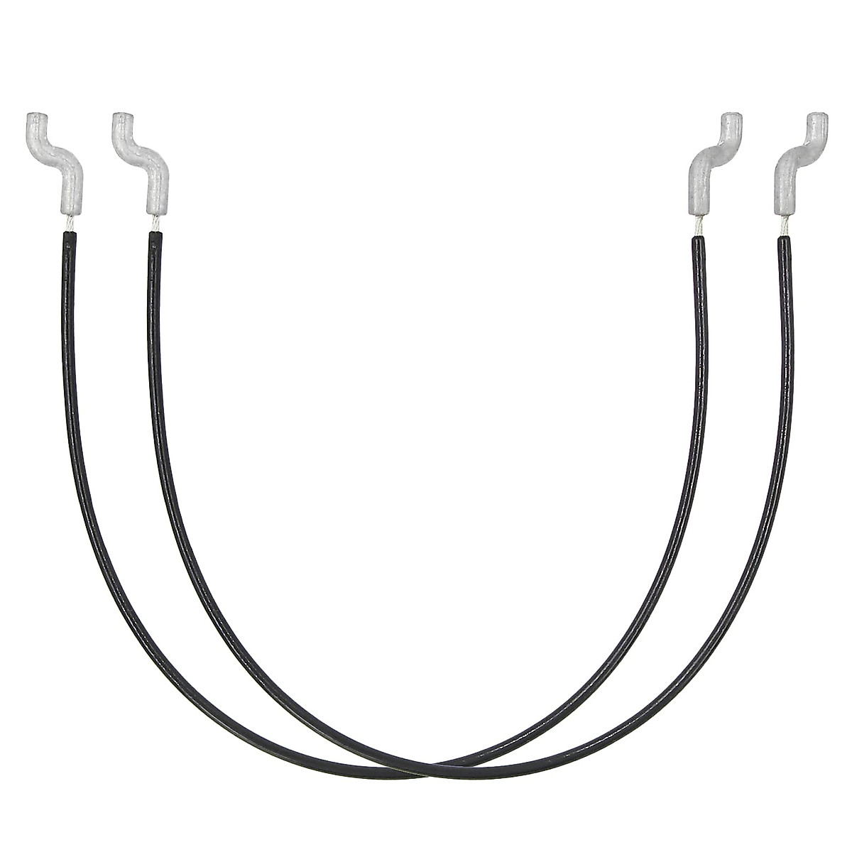 Hirldeea 1501122MA Front Lower Drive Auger Cable for Murray Craftsman Snapper Simplicity Snow Thrower Snowblower 313449MA, MT1501122MA (2-Packs)