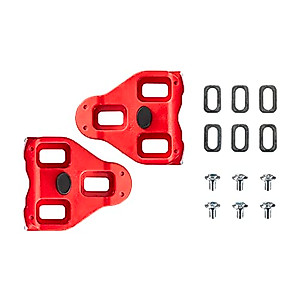Look Cycle - Delta Cleats with Memory Positioner Function - 9° Angular Freedom – RED