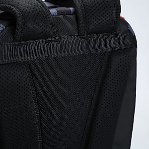 UNIKER Laptop Backpack with USB Port,Graffiti Backpack for Work,Space School Backpack,Designer Laptop Backpack for 15.6 Inch (Black Bear)