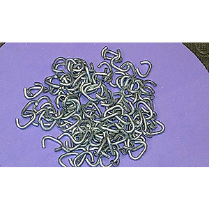 Montree Shop #100-3/8" HOG Rings/TAG Hooks/Trapping Supplies/Trapping/Trap Tags/Copper Tags