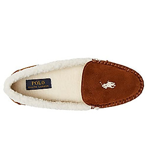 POLO RALPH LAUREN Declan Moccasin Slipper Snuff 9 M
