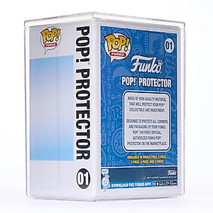 Funko Premium Pop! Protector: Standard Pop Size Clear Plastic Protector Case