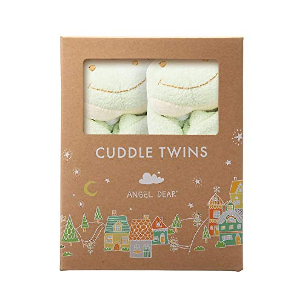 Angel Dear - Green Froggy, Cuddle Twin Set